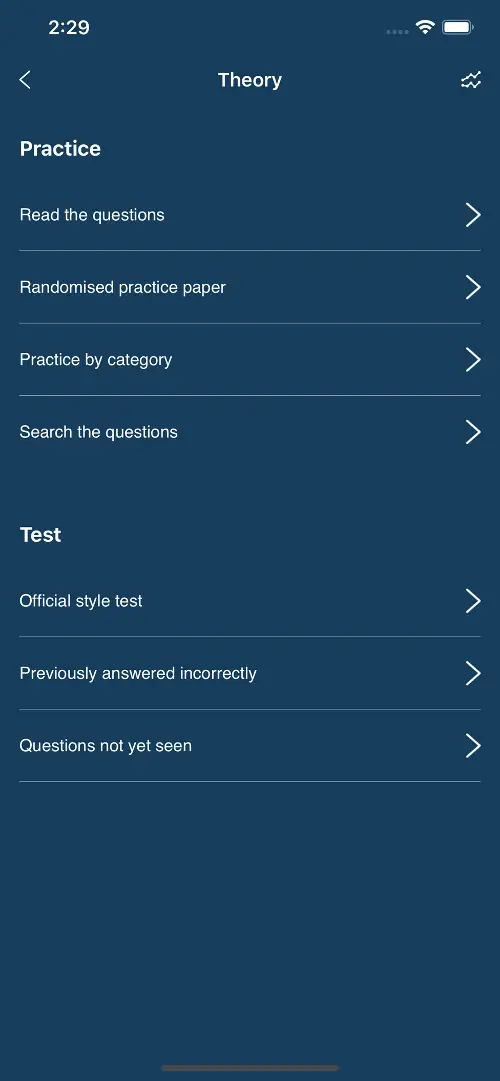 The only Official Driver Theory Test iOS Learning App - Theory Test Ireland